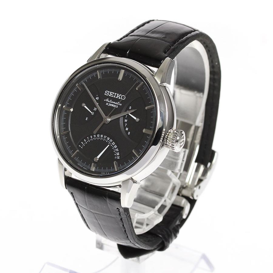 SEIKO ★箱・保証書付き【SEIKO】セイコー プレサージュ SARD005/6R24-00C0 レトログラード パワーリザーブ 自動巻き ...