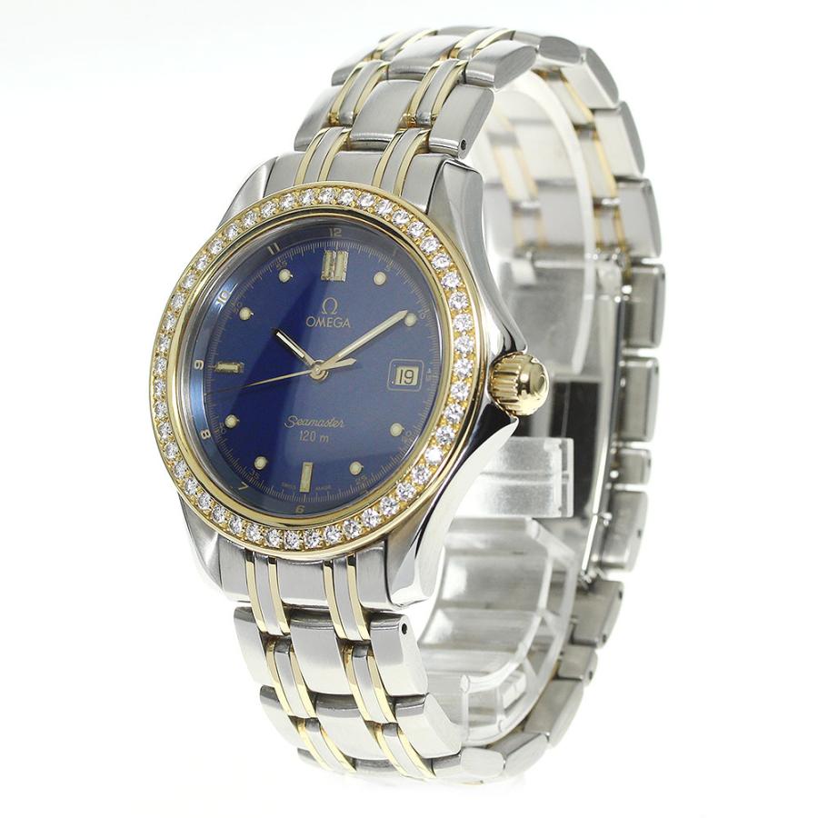 OMEGA ☆良品【OMEGA】オメガ シーマスター120 YGダイヤベゼル OMEGA ☆良品【OMEGA】オメガ シーマスター120 YGダイヤベゼル
