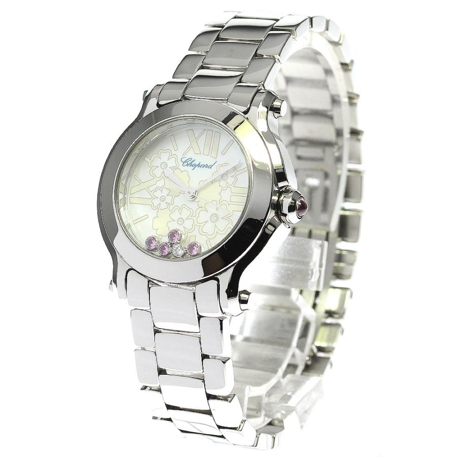 Chopard ショパール 8509 ハッピースポーツ 4Pピンクサファイア 1Pダイヤ クォーツ レディース _692239 : CLOSER Yahoo!ショップ - 通販 - Yahoo ...