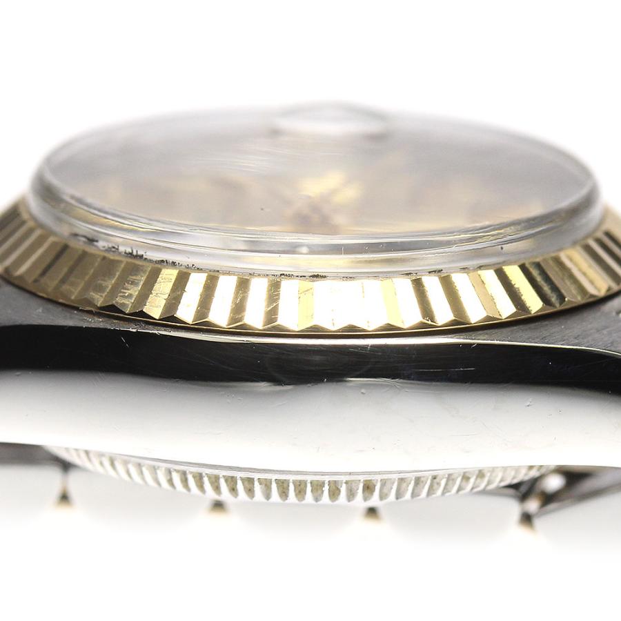 ROLEX（ロレックス） 【ROLEX】ロレックス オイスター パーペチュアル デイト cal.2030 YGコンビ 6917 自動巻き ...