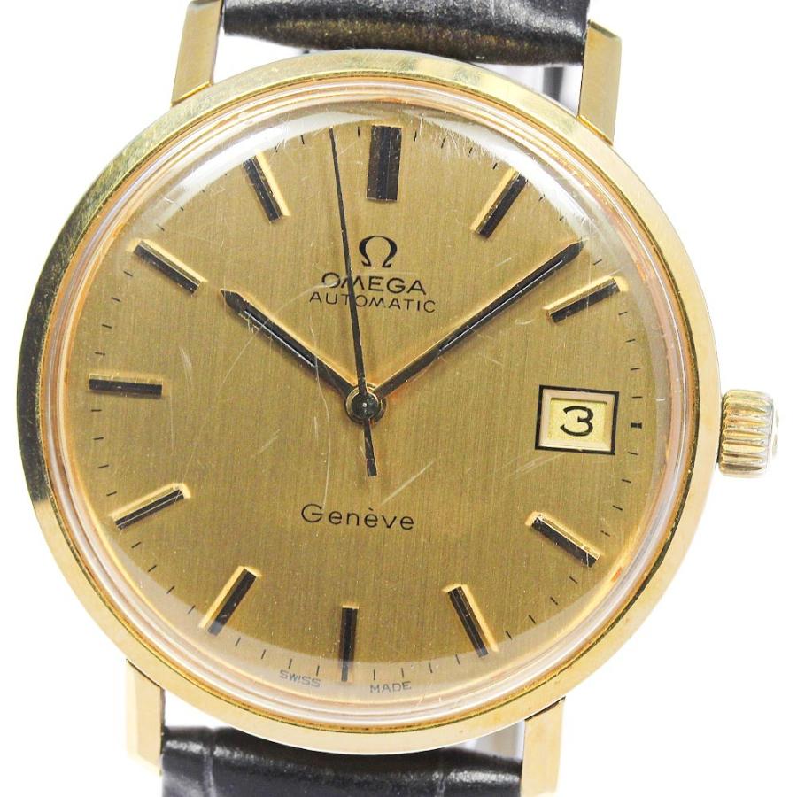 OMEGA 【OMEGA】オメガ ジュネーブ ヴィンテージ Cal.1012 デイト Ref.166.763 自動巻き メンズ ...