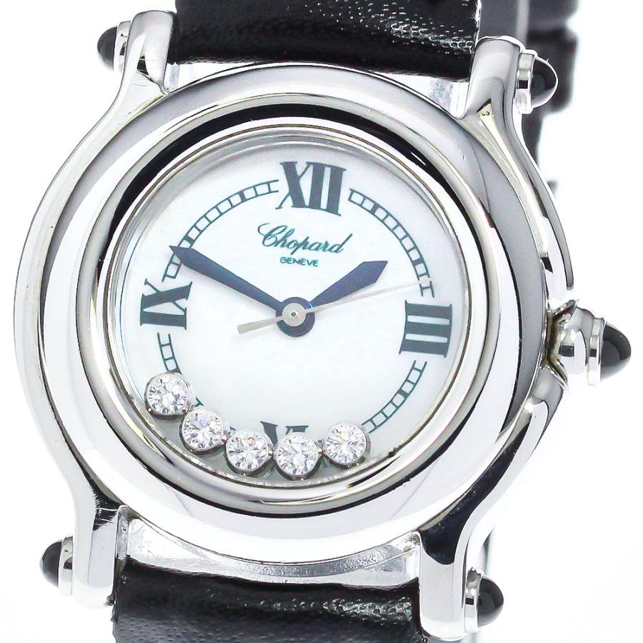 Chopard（ショパール） Chopard 27/8245-36 ハッピースポーツ 5Pダイヤ クォーツ レディース 良品 箱付き_693636 : CLOSER Yahoo!ショップ ...