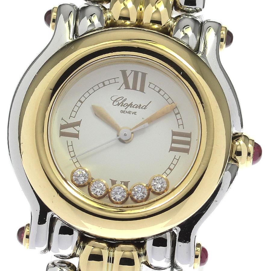 Chopard ショパール 27/8278-21 ハッピースポーツ 5Pダイヤ クォーツ レディース _694043 : CLOSER Yahoo!ショップ - 通販 - Yahoo!ショッピング