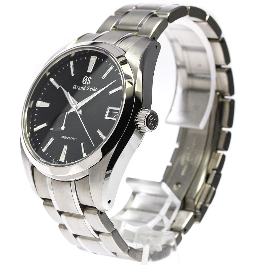 SEIKO ☆美品【SEIKO】セイコー グランドセイコー パワーリザーブ デイト SBGA241/9R65-0AE0 スプリングドライブ ...