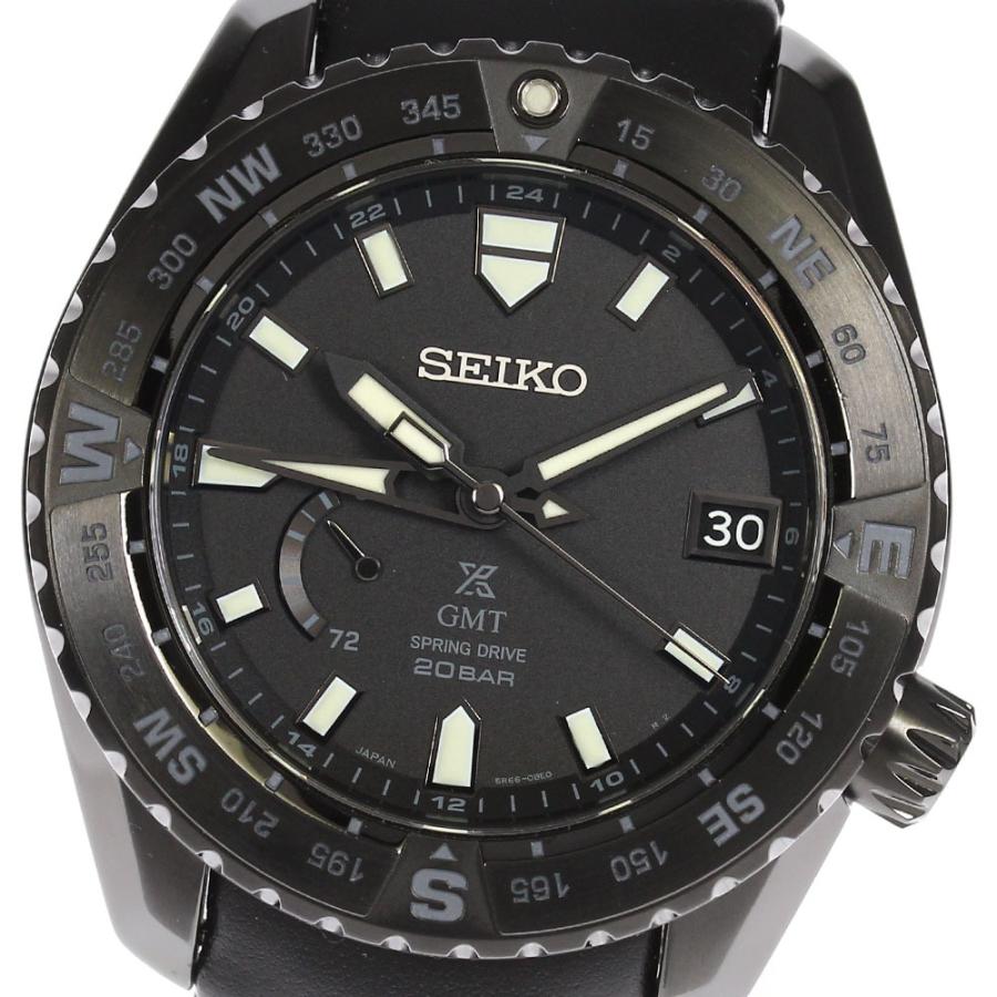 SEIKO（セイコー） ☆良品【SEIKO】セイコー プロスペックス ルクスライン GMT 5R66-0BM0/SBDB023 スプリング ...