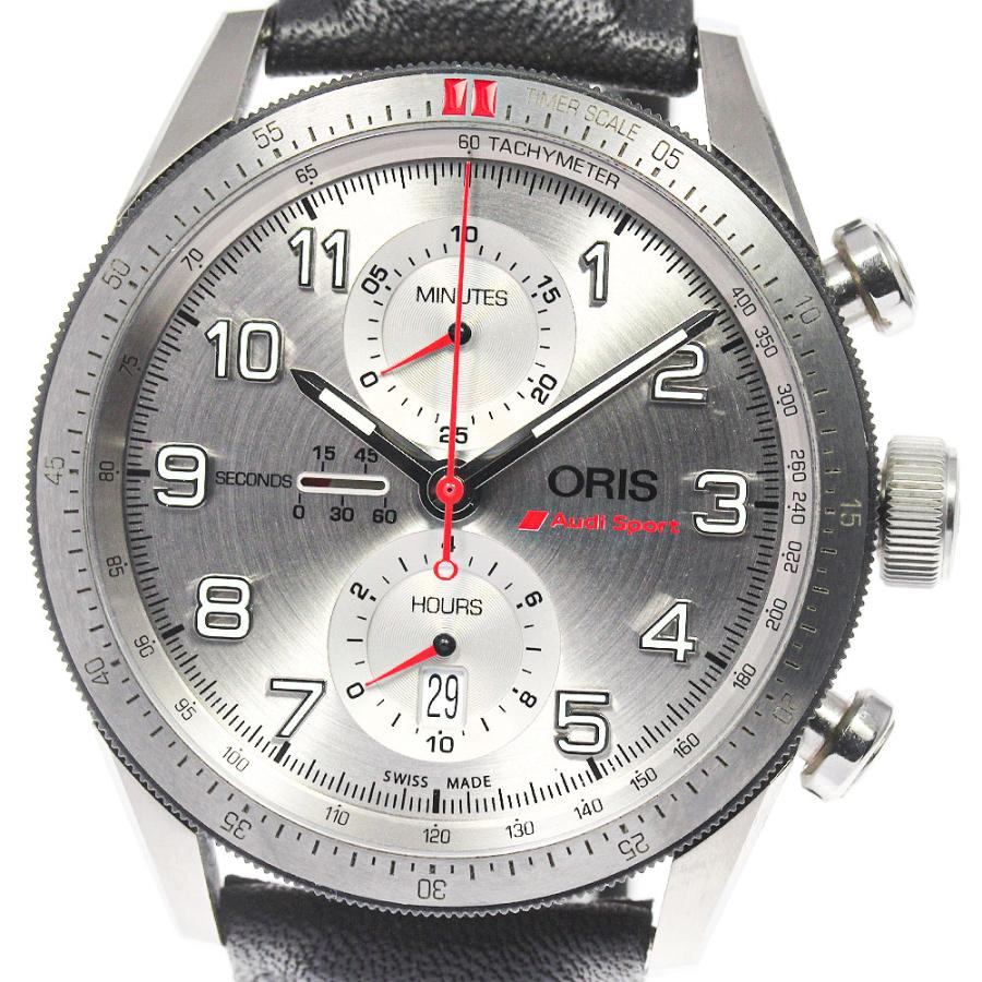 ORIS ☆良品★箱・保証書付き【ORIS】オリス アウディスポーツ リミテッドエディション クロノグラフ 7661-74 自動巻き メンズ_694717 : CLOSER Yahoo ...
