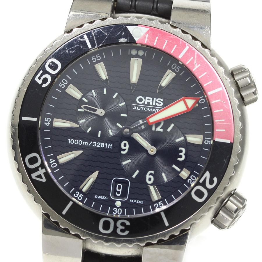 ORIS 【ORIS】オリス レギュレーター ダイバーズ 649-7541P デイト 自動巻き メンズ : CLOSER Yahoo!ショップ ...