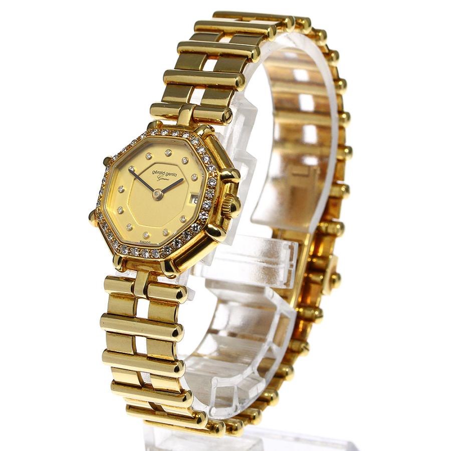 【Gerald Genta】ジェラルドジェンタ K18YG ダイヤベゼル G.2899.7 クォーツ レディース_696300 【232】 : CLOSER Yahoo!ショップ - 通販 ...