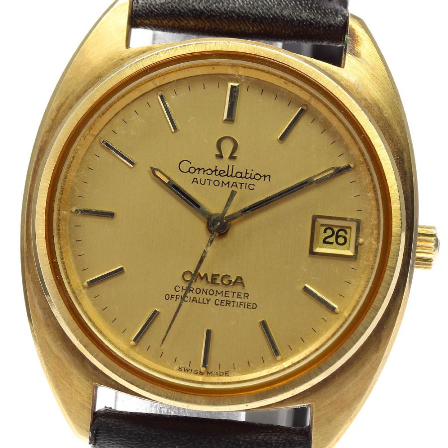OMEGA 【OMEGA】オメガ コンステレーション デイト Cal.1011 1680056 自動巻き メンズ : CLOSER Yahoo ...
