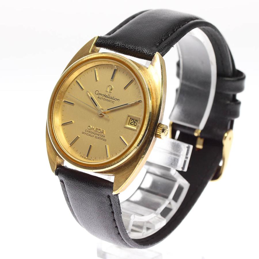 OMEGA 【OMEGA】オメガ コンステレーション デイト Cal.1011 1680056 自動巻き メンズ : CLOSER Yahoo ...