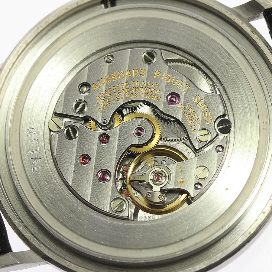 AUDEMARS PIGUET ☆良品【AUDEMARS PIGUET】オーデマ・ピゲ エクストラ フラット K18WG cal.2080 BC4791/002 手巻き メンズ_697280 ...