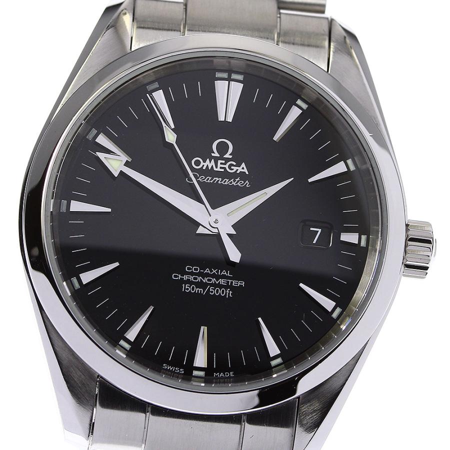 OMEGA ☆良品【OMEGA】オメガ シーマスター アクアテラ クロノメーター コーアクシャル デイト 2503.50 自動巻き メンズ ...