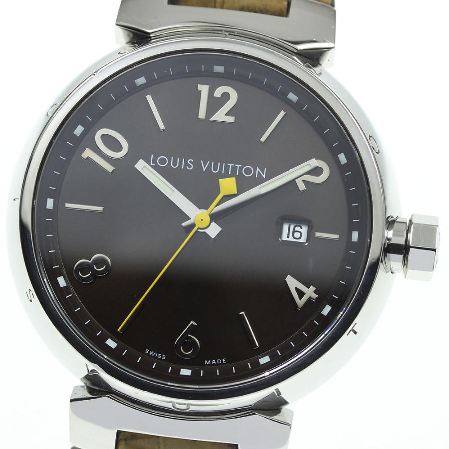 【LOUIS VUITTON】ルイ・ヴィトン タンブール Q1111 クォーツ メンズ_697386 : 697386 : CLOSER ...
