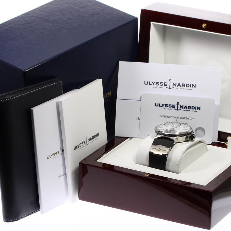 ULYSSE NARDIN ★箱・保証書付き【Ulysse Nardin】ユリス・ナルダン マリーン トゥールビヨン 1283-181/E0 自動巻き メンズ_697410 : CLOSER ...