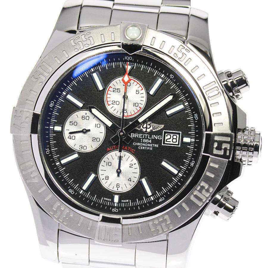 ブライトリング ☆良品【BREITLING】ブライトリング スーパーアベンジャーII クロノグラフ クロノメーター A13371 自動巻き メンズ_697488 : CLOSER Yahoo ...