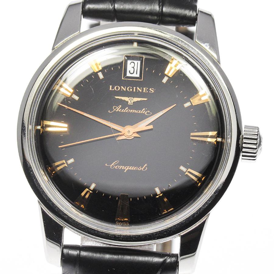 LONGINES ☆良品【LONGINES】ロンジン コンクエスト ヘリテージ Cal.2524-2 デイト L1.611.4 自動巻き メンズ_698520 : CLOSER Yahoo ...