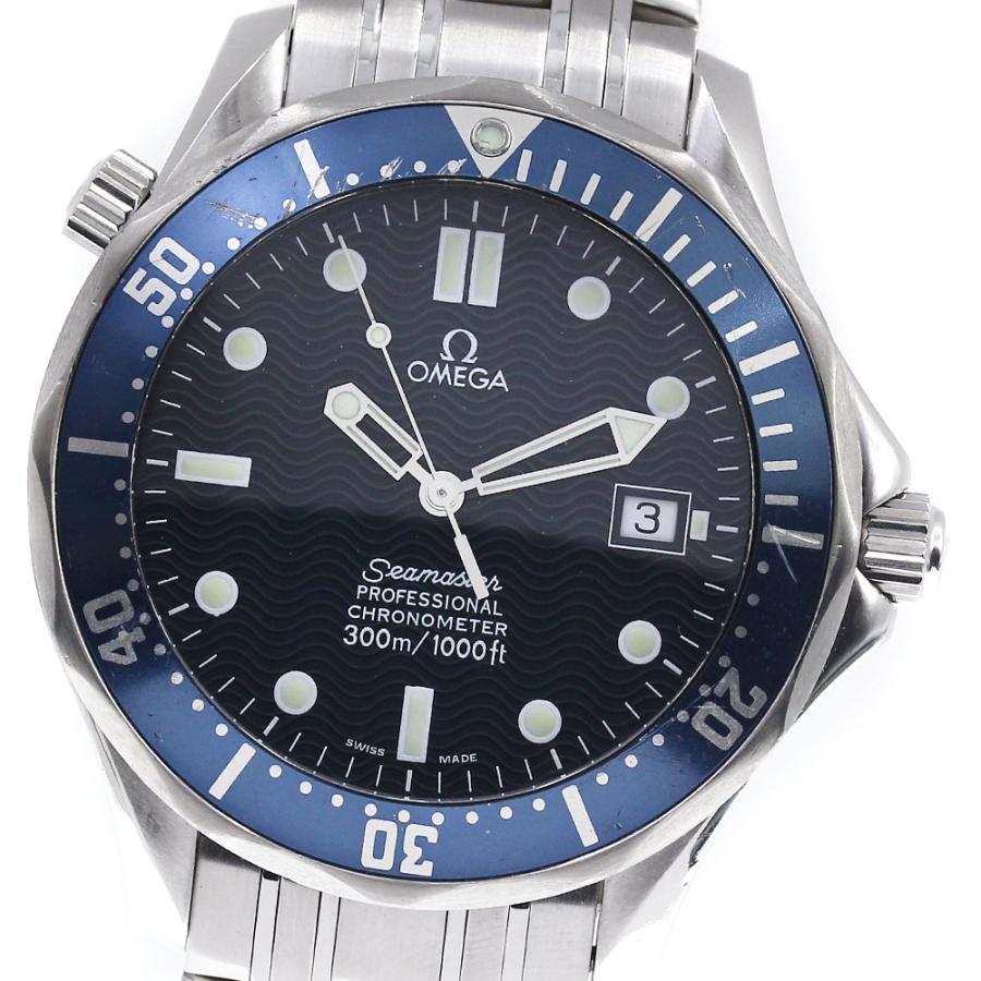 OMEGA ★保証書付き【OMEGA】オメガ シーマスター300 デイト 2531.80 自動巻き メンズ_698523 : CLOSER Yahoo!ショップ - 通販 - Yahoo!ショッピング
