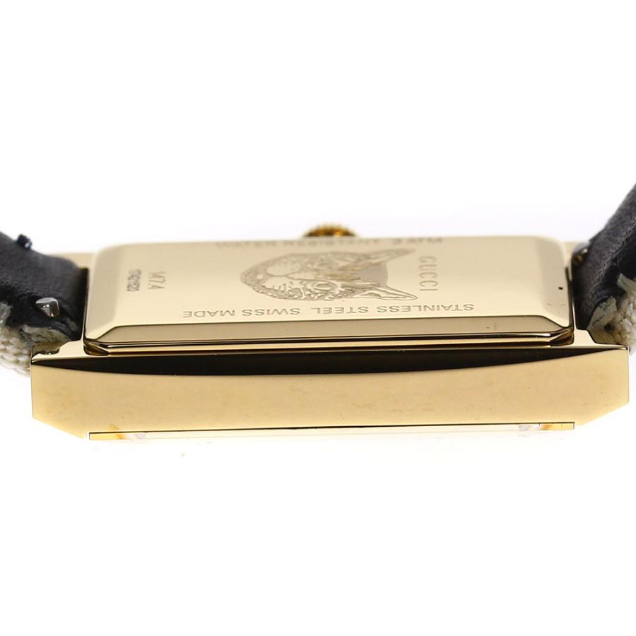 GUCCI（グッチ） ☆極美品★箱・保証書付き【GUCCI】グッチ Gフレーム 147.4/YA147406 トリコロール シェル クォーツ ...