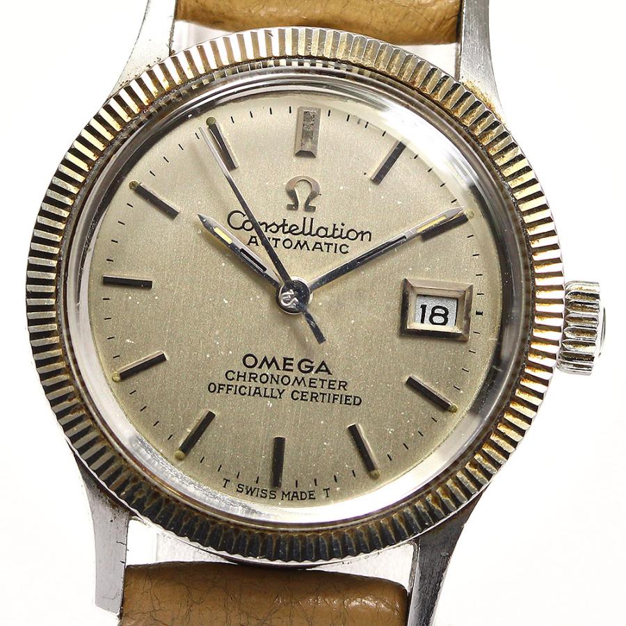 OMEGA 【OMEGA】オメガ コンステレーション WGベゼル cal.685 ref.568.016 自動巻き レディース_700133 ...