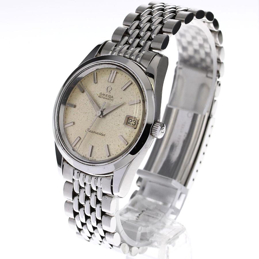 【OMEGA】オメガ シーマスター Cal.562 ライスブレスレット 166010 自動巻き メンズ_701406【ev10 ...
