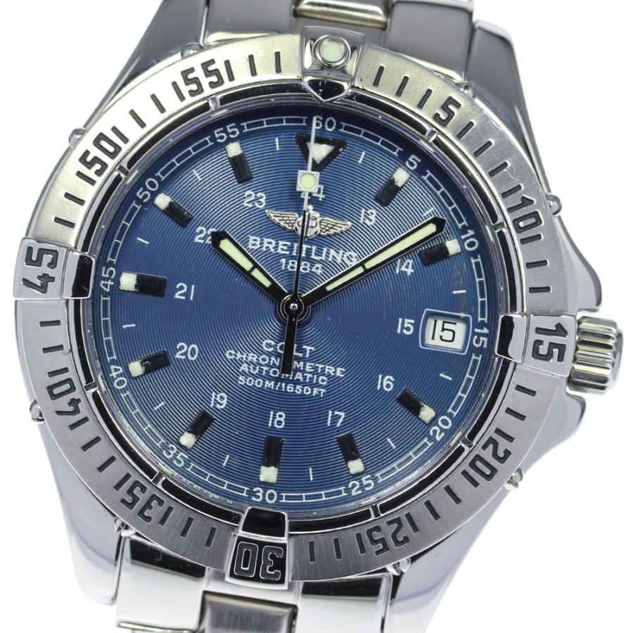 ブライトリング 【BREITLING】ブライトリング コルトオーシャン クロノメーター A17350 自動巻き メンズ_701512 ...