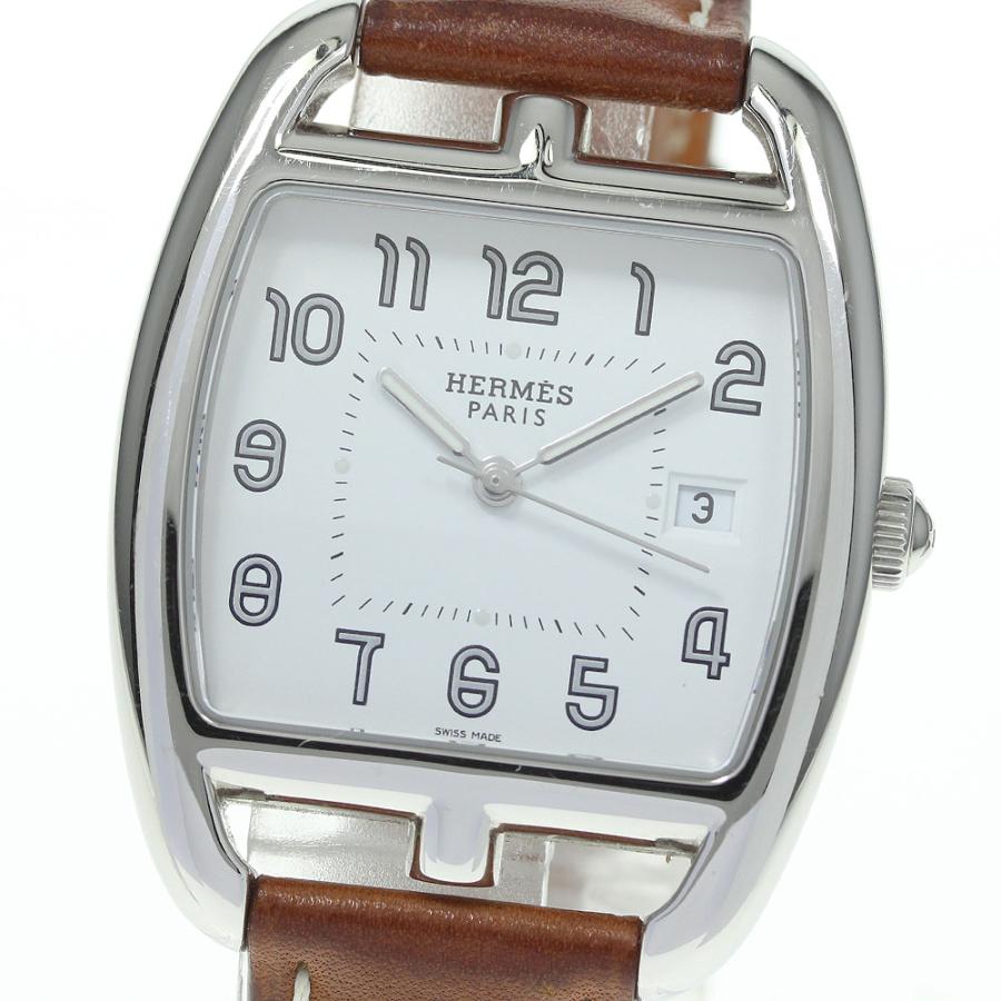 HERMES ★内箱・保証書付き【HERMES】エルメス ケープコッド トノー デイト CT1.710 クォーツ メンズ_702033 : CLOSER Yahoo!ショップ - 通販 ...