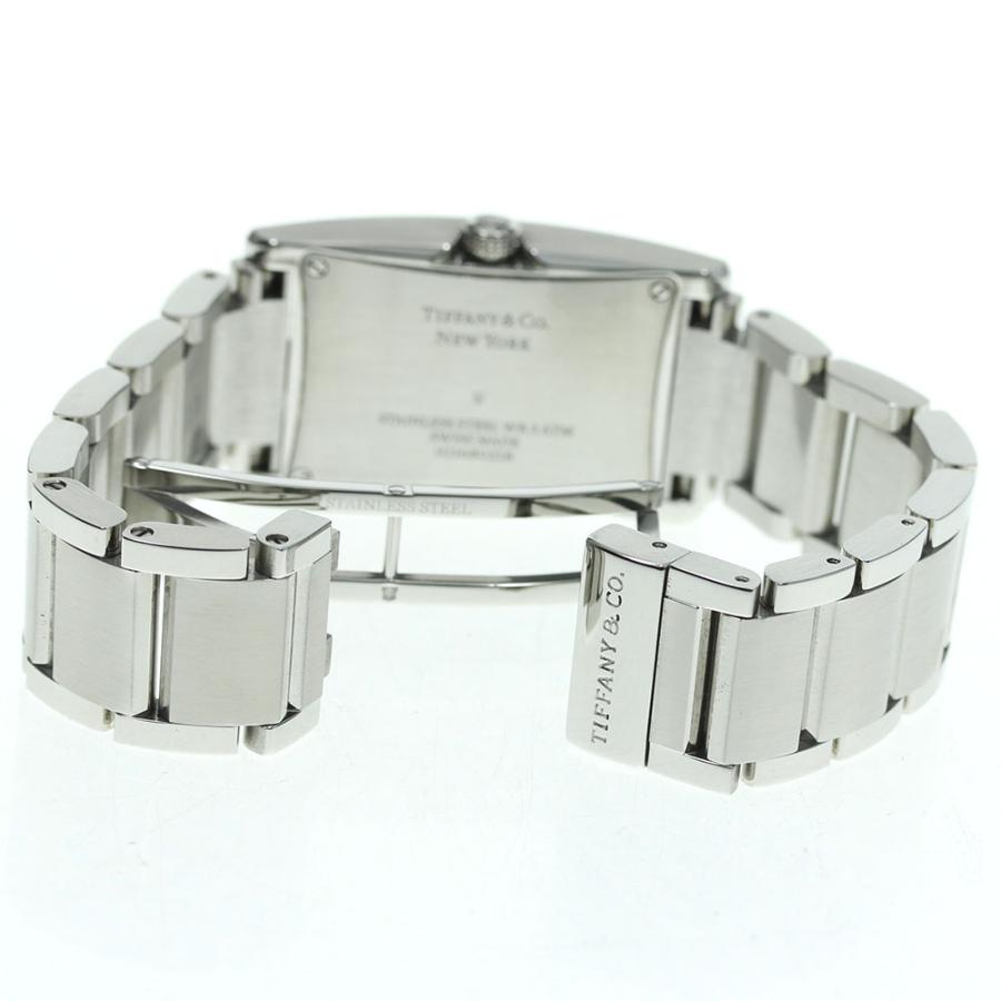 TIFFANY&Co. ☆美品★箱・保証書付き【TIFFANY&Co.】ティファニー イーストウエスト 60702748 クォーツ レディース ...