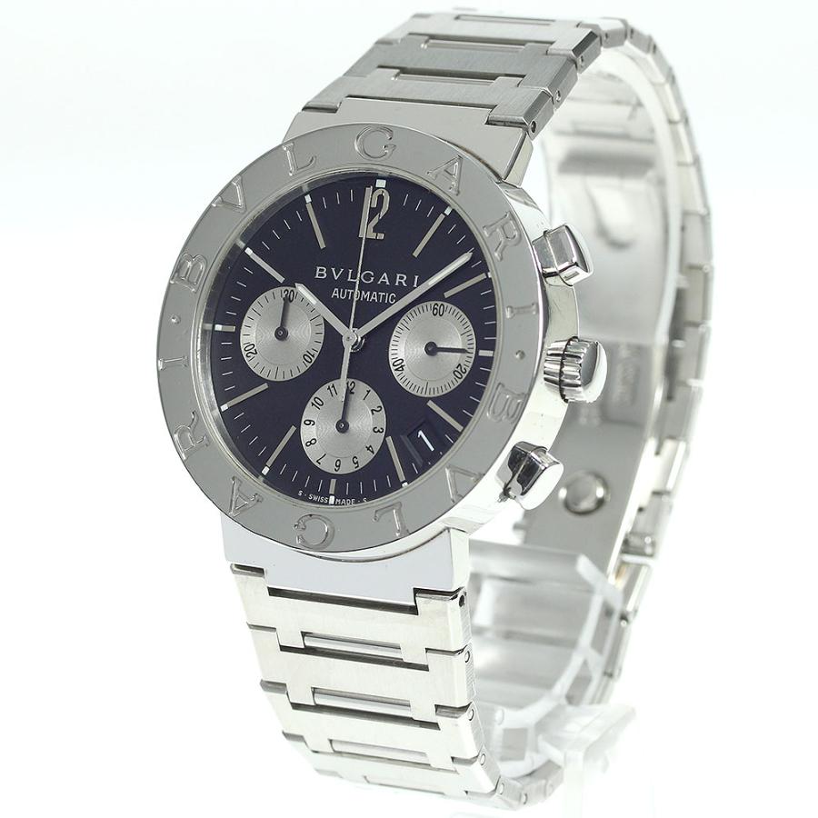 BVLGARI 【BVLGARI】ブルガリ ブルガリブルガリ クロノグラフ デイト BB38SSCH 自動巻き メンズ_703393 : CLOSER Yahoo!ショップ - 通販 ...