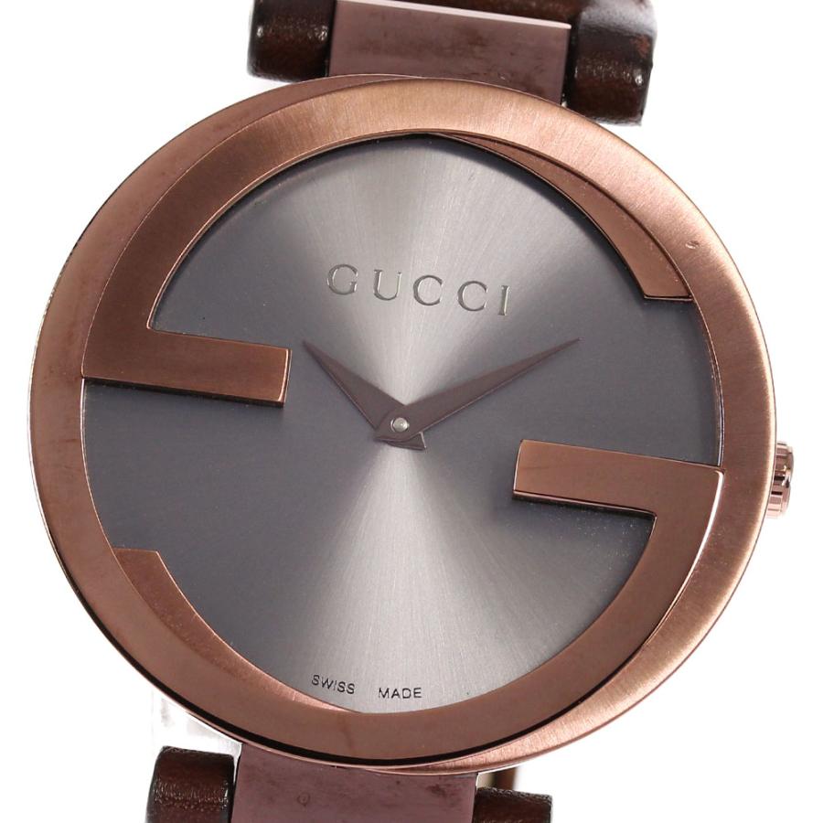 GUCCI（グッチ） ☆良品★箱・保証書付き【GUCCI】グッチ インターロッキング 133.3/YA133309 クォーツ レディース_703713 : CLOSER Yahoo!ショップ ...