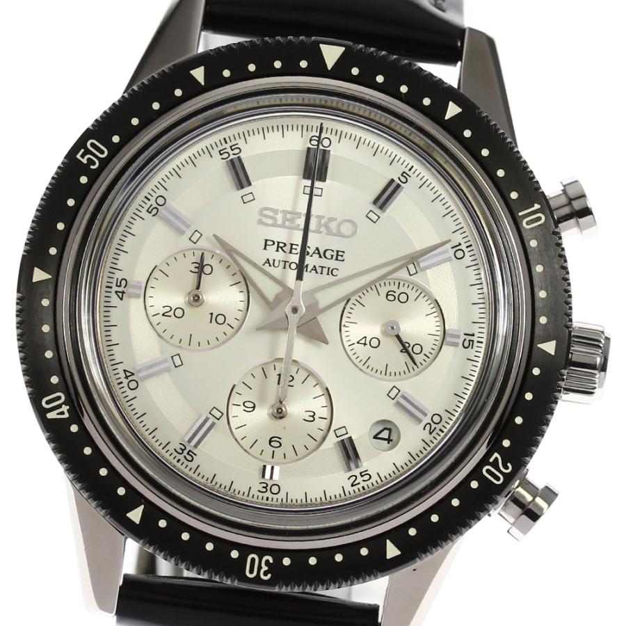 SEIKO ☆未使用品★箱・保証書付【SEIKO】セイコー プレサージュ クロノグラフ55周年記念限定モデル SARK015/8R48 ...