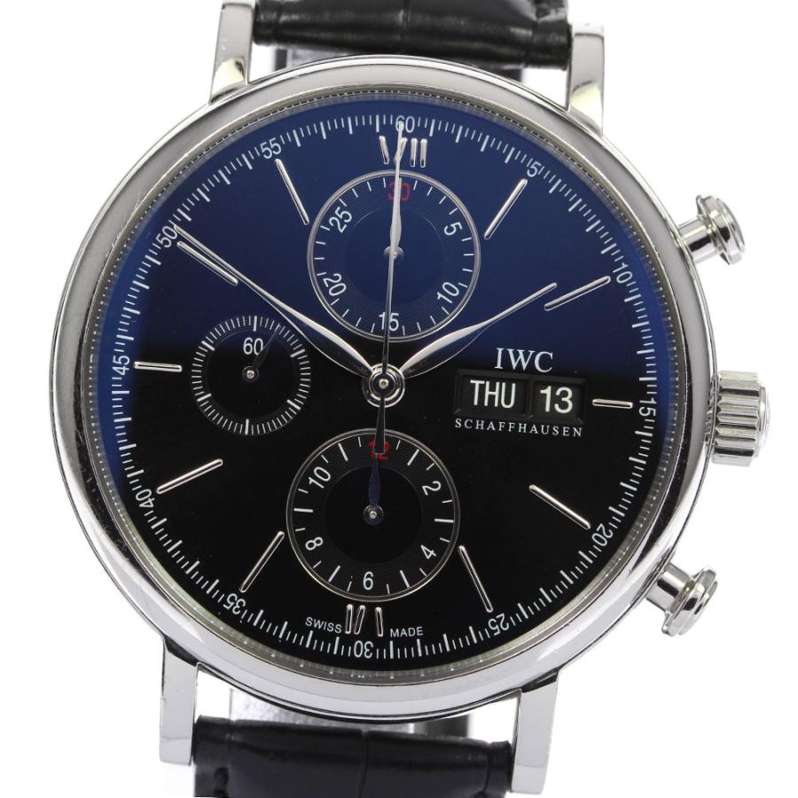 IWC SCHAFFHAUSEN 【IWC SCHAFFHAUSEN】IWC ポートフィノ クロノグラフ デイデイト IW391002 自動巻き メンズ_704579 : CLOSER ...