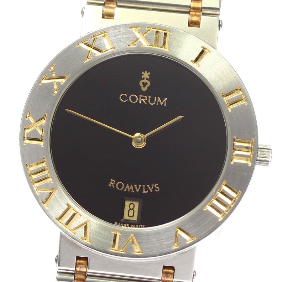 CORUM ★保証書付き【CORUM】コルム ロムルス YGコンビ デイト 43.903.21.V48 クォーツ メンズ_705406 : CLOSER Yahoo!ショップ - 通販 ...