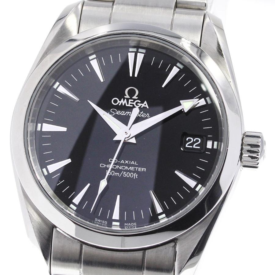OMEGA ☆良品【OMEGA】オメガ シーマスター アクアテラ コーアクシャル デイト 2504.50 自動巻き メンズ_705437 ...