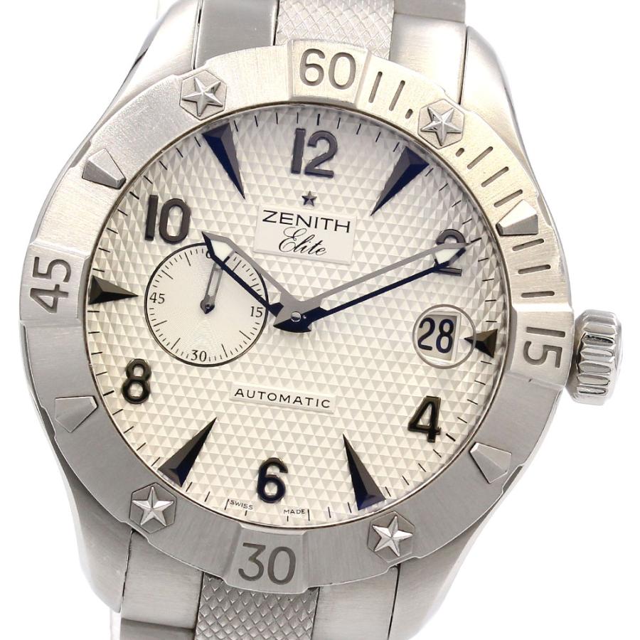 ★箱・保証書付き【ZENITH】ゼニス デファイ クラシック エリート デイト 03.0516.680 自動巻き メンズ_705593 : ...