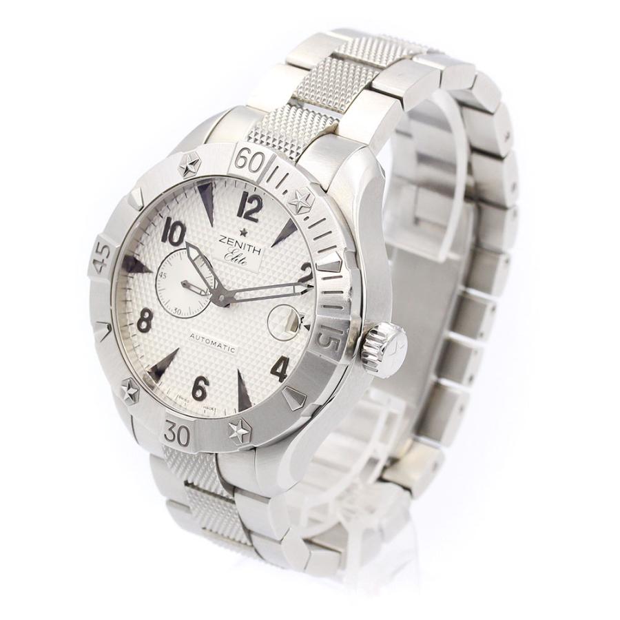 ★箱・保証書付き【ZENITH】ゼニス デファイ クラシック エリート デイト 03.0516.680 自動巻き メンズ_705593 : ...