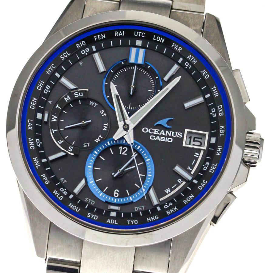 CASIO 【CASIO】カシオ オシアナス デイデイト OCW-T2600-1AJF ソーラー電波 メンズ_706057 : CLOSER Yahoo!ショップ - 通販 - Yahoo ...
