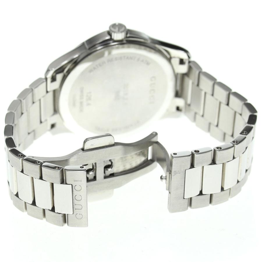 GUCCI ☆美品★内箱・保証書付き【GUCCI】グッチ Gタイムレス デイト 126.4/YA126442 クォーツ メンズ_706142 ...