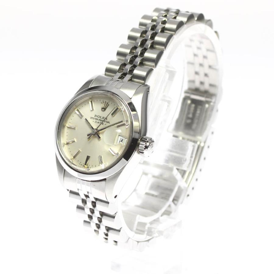 ROLEX 【ROLEX】ロレックス オイスターパーペチュアル デイト cal.2030 6916 自動巻き レディース_706165 ...