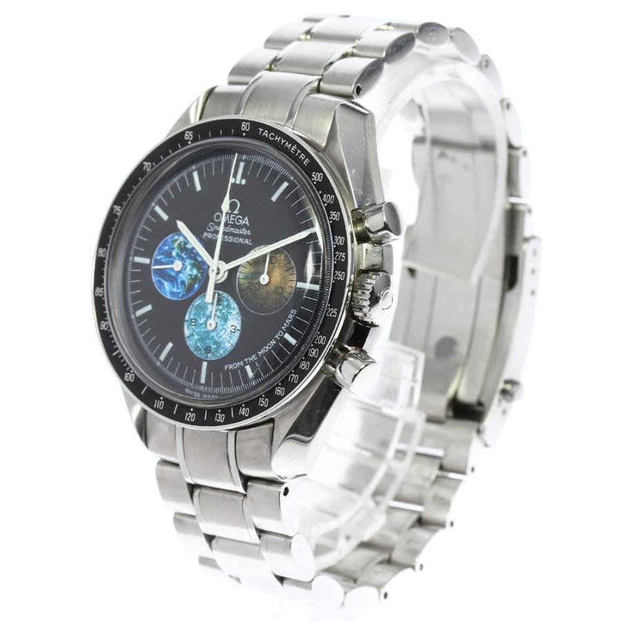 OMEGA ★保証書付き【OMEGA】オメガ スピードマスター フロム ザ ムーントゥ マーズ クロノグラフ 3577.50 手巻き メンズ_706406 : CLOSER Yahoo ...