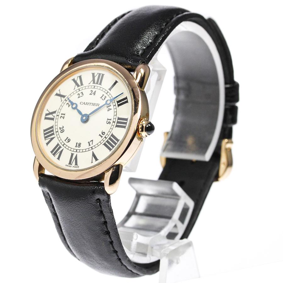 Cartier ☆良品【CARTIER】カルティエ K18PG ロンドルイ W6800151 クォーツ レディース_707001 ...