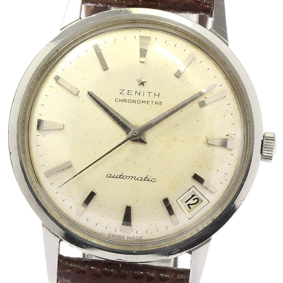 ZENITH（ゼニス） ☆訳あり【ZENITH】ゼニス Cal.2541 ヴィンテージ デイト 自動巻き メンズ_707119 ...