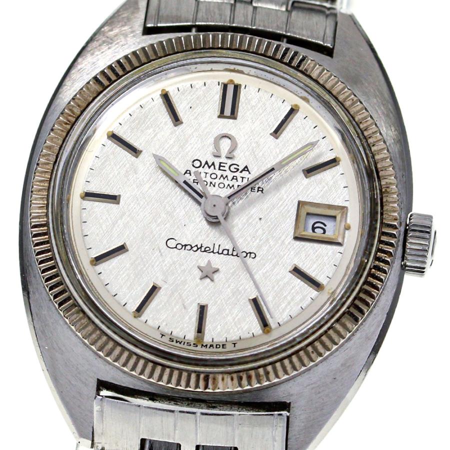 OMEGA 【OMEGA】オメガ コンステレーション デイト WGベゼル Cal.682 568.011 自動巻き レディース_707259 ...