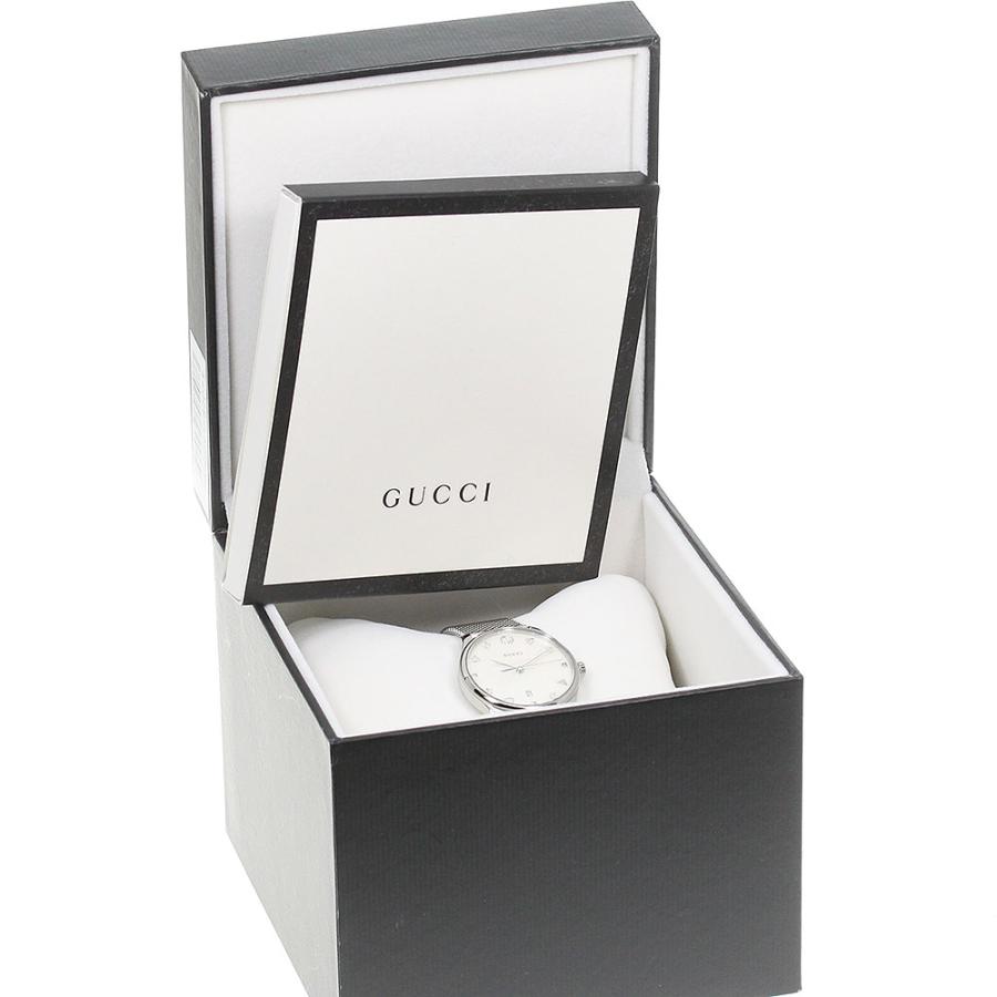 GUCCI（グッチ） ☆良品★内箱・保証書付き【GUCCI】グッチ Gタイムレス デイト 126.5/YA126583 クォーツ レディース ...