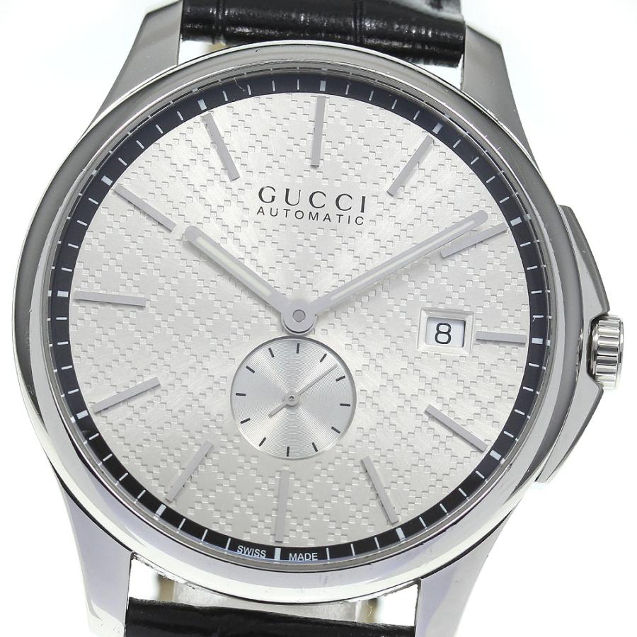 GUCCI 【GUCCI】グッチ Gタイムレス スモールセコンド 126.3/YA126319 自動巻き メンズ_707996 : CLOSER Yahoo!ショップ - 通販 - Yahoo ...