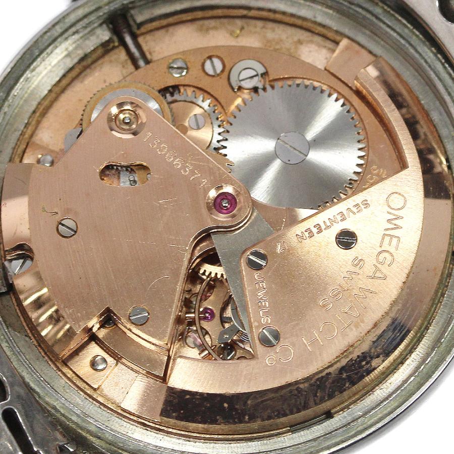 【OMEGA】オメガ シーマスター Cal.354 ハーフローター ライスブレス 2577-18SC 自動巻き メンズ_708122 : ...