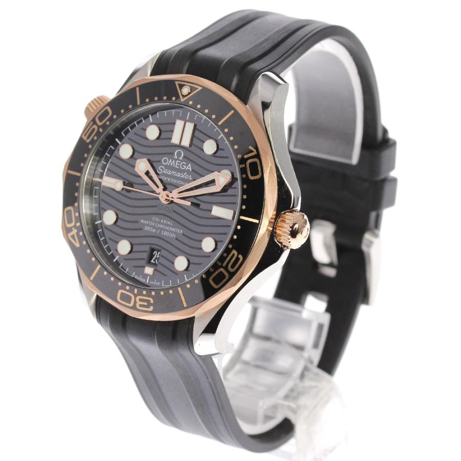 OMEGA ☆美品★箱・保証書付き【OMEGA】オメガ シーマスター300 コーアクシャル K18PGベゼル 210.22.42.20.01 ...