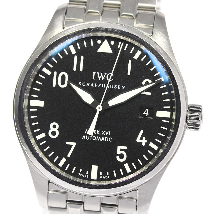 IWC SCHAFFHAUSEN 【IWC SCHAFFHAUSEN】IWC パイロット・ウォッチ マークXVI デイト IW325504 自動巻き メンズ_708763 : CLOSER ...