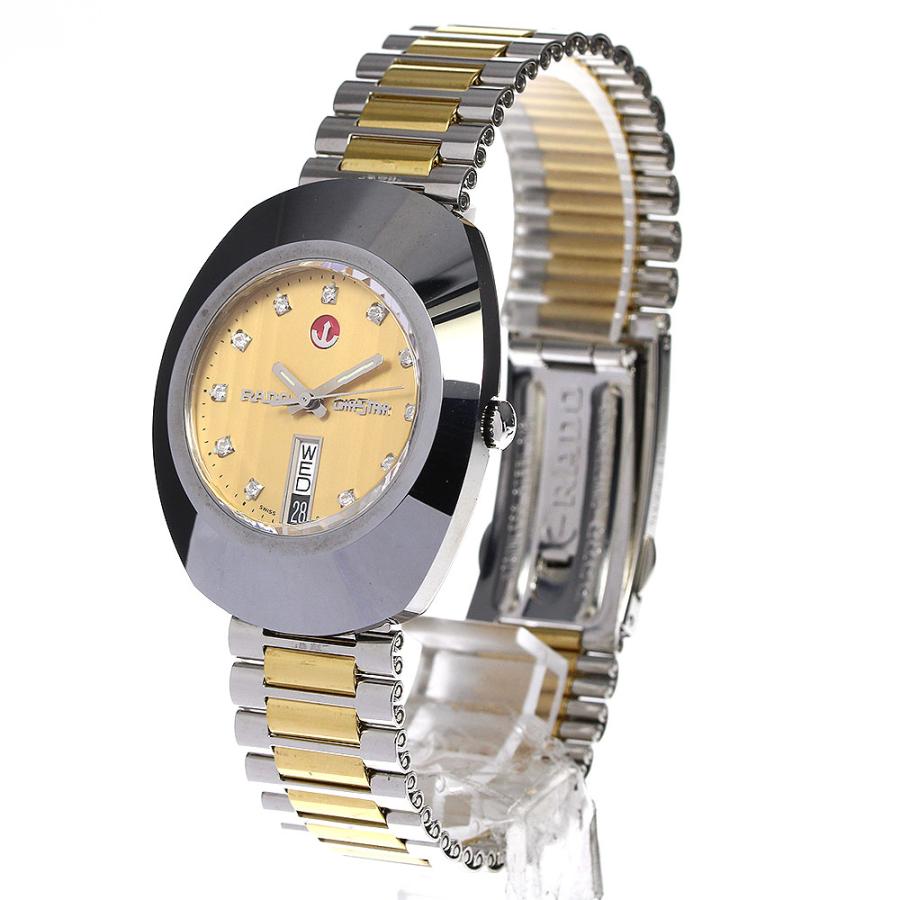 RADO 【RADO】ラドー ダイヤスター デイデイト 11Pダイヤ 648.0408.3 自動巻き メンズ_709242 : CLOSER Yahoo!ショップ - 通販 - Yahoo ...