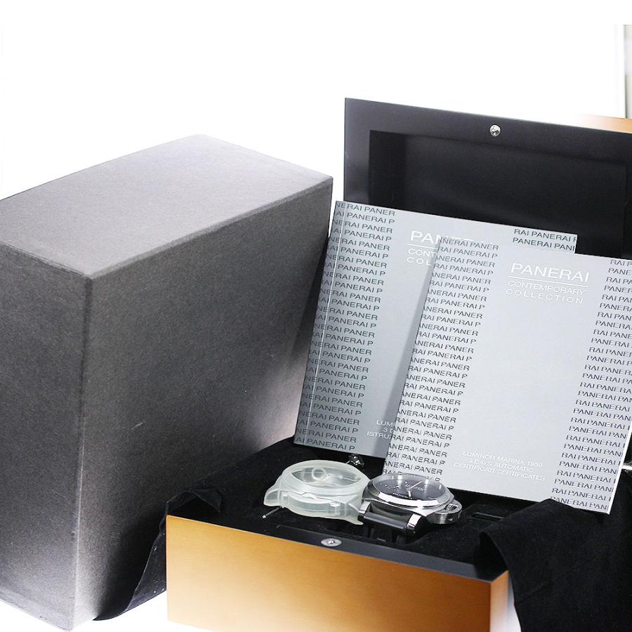 OFFICINE PANERAI ☆ジャンク★箱・保証書付き【PANERAI】パネライ ルミノール 1950 3デイズ スモールセコンド ...