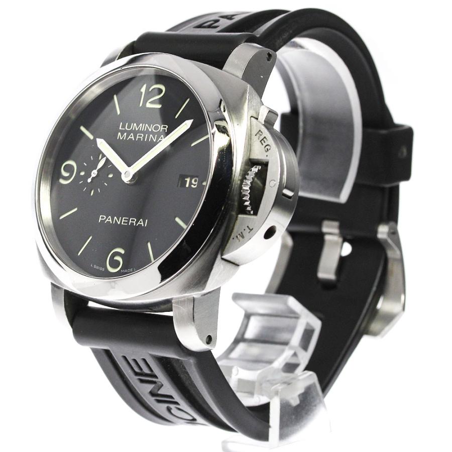 ☆ジャンク★箱・保証書付き【PANERAI】パネライ ルミノール 1950 3デイズ スモールセコンド PAM00312 自動巻き メンズ ...